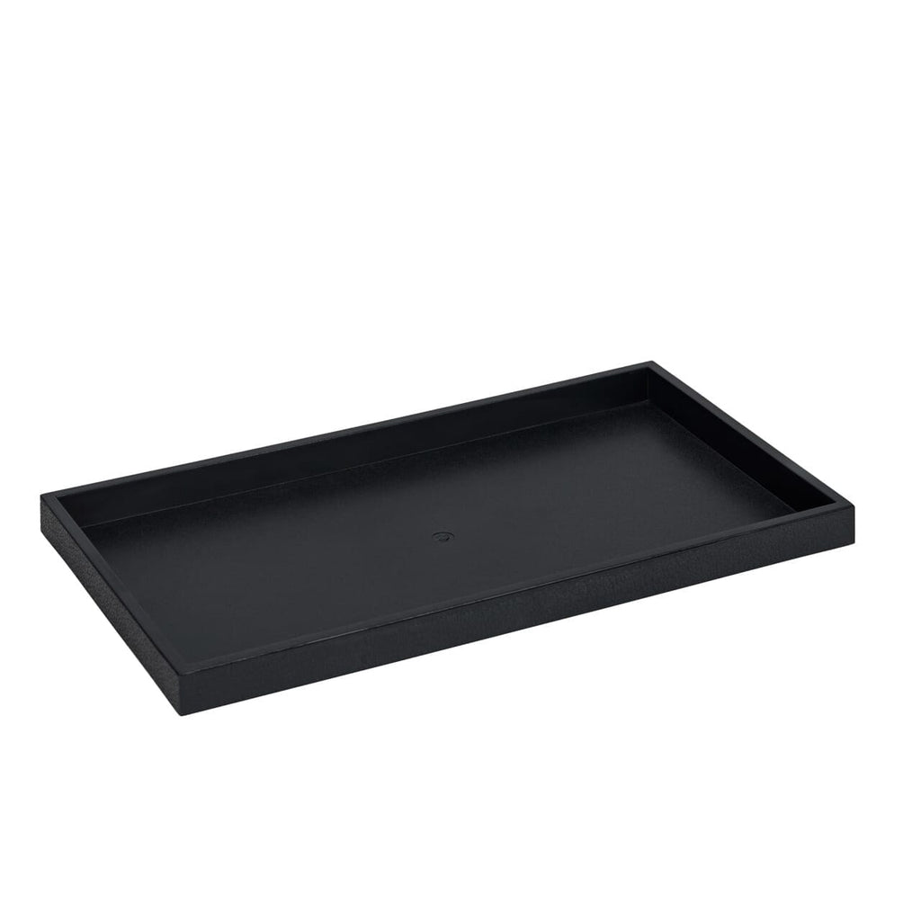 Stackable Plastic Storage Tray 1" Tall - 14.75" x 8.25"