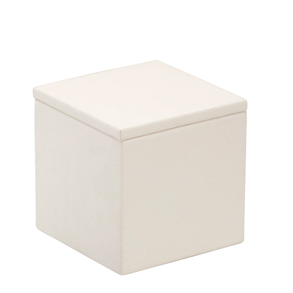 Suede Medium Square Pedestal