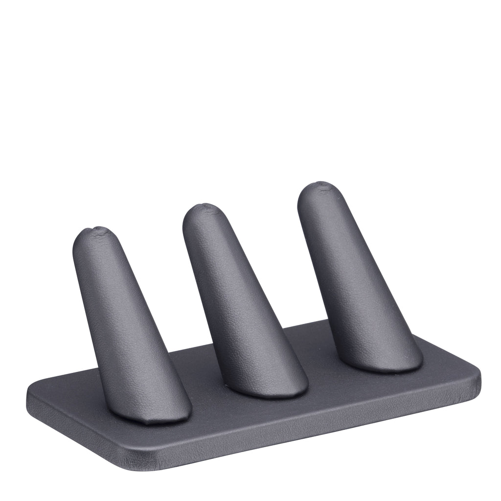 3 Ring Finger Display Stand | Allure Leatherette Ring Displays