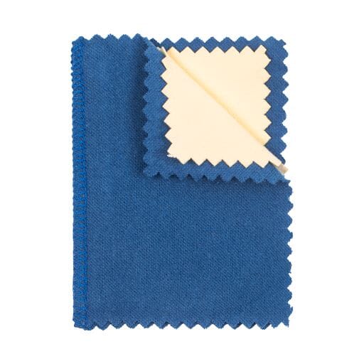 Jewelry Polishing Cloth - 10x10 Blue/Yellow