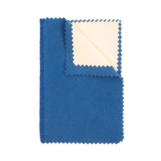 Jewelers Polishing Cloth - 8x6 Blue/Yellow
