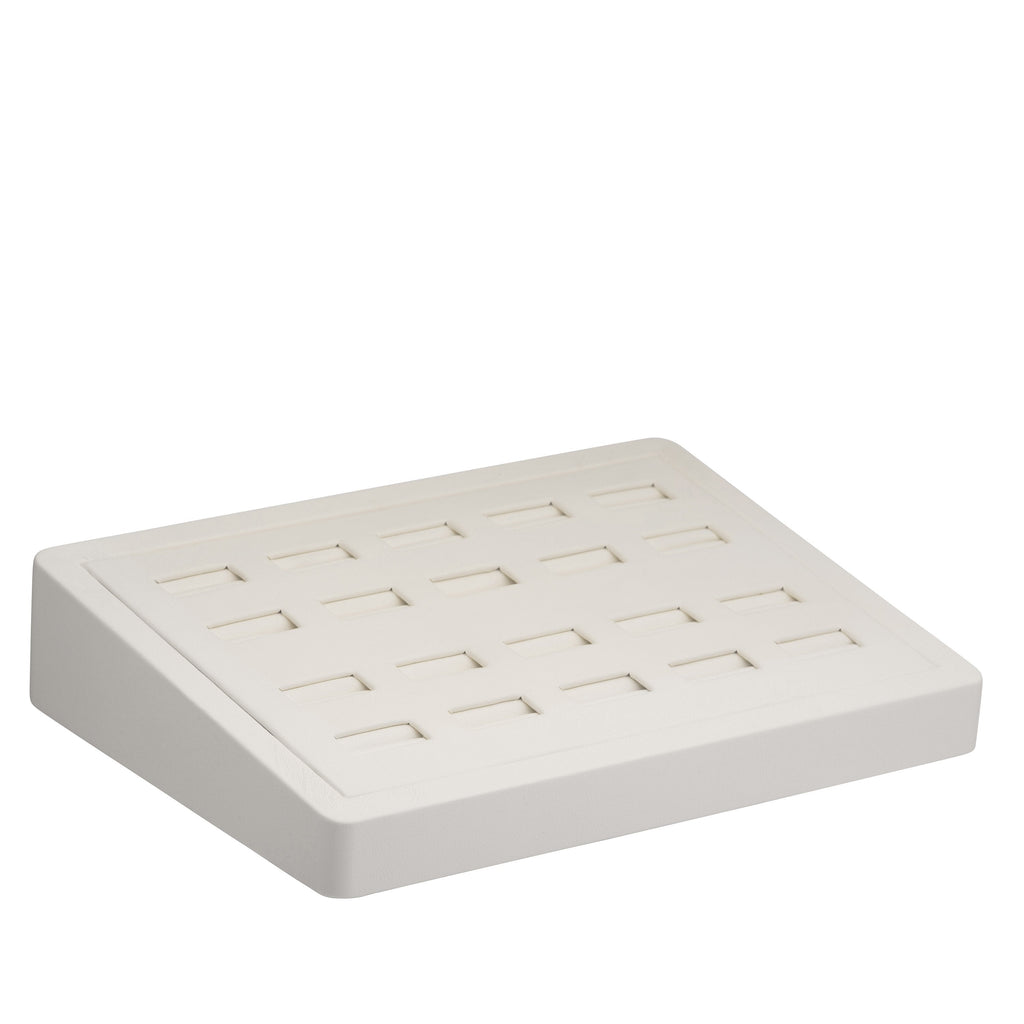 Multi Ring Display Tray | 20 Ring Holder | Lightweight Leatherette