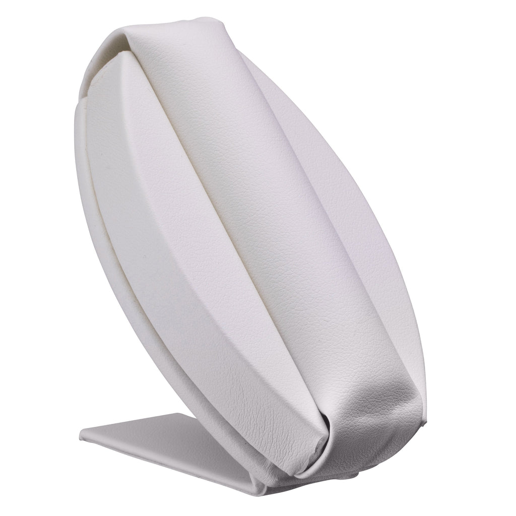 Multi-Ring Display Stand with Cushioned Roll, Allure Leatherette Display