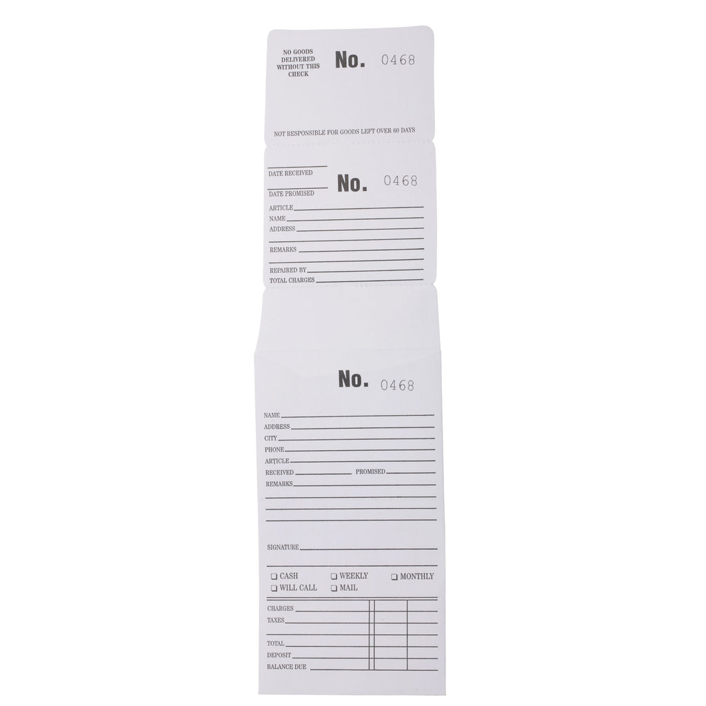 Jewelry Repair Envelopes, Box of 1,000, No. 5001-6000, White