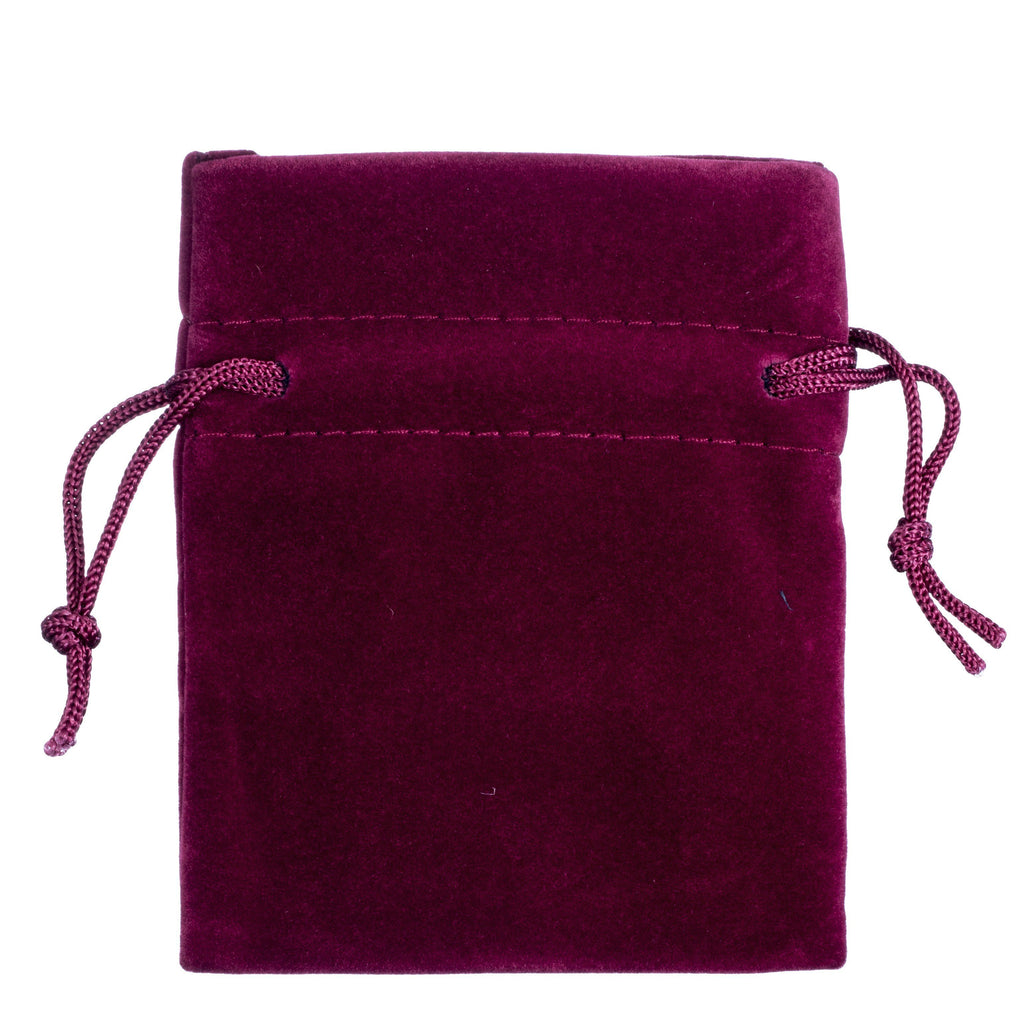 Small Drawstring Velveteen Jewelry Pouches | Wholesale